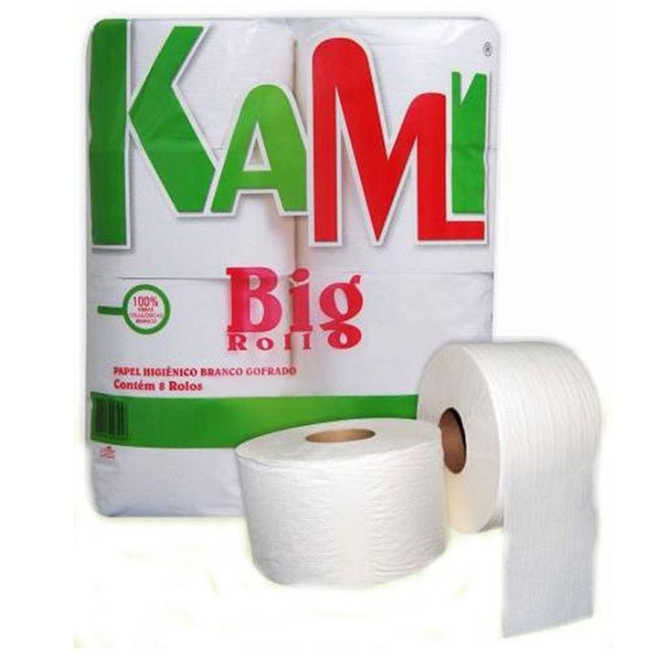 Papel Higienico Kami Big Roll Ecopaper 8x200 Folhas | Dia Distribuição