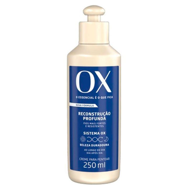 Creme para Pentear Reconstrução Profunda OX Unidade 250ml | Dia ...