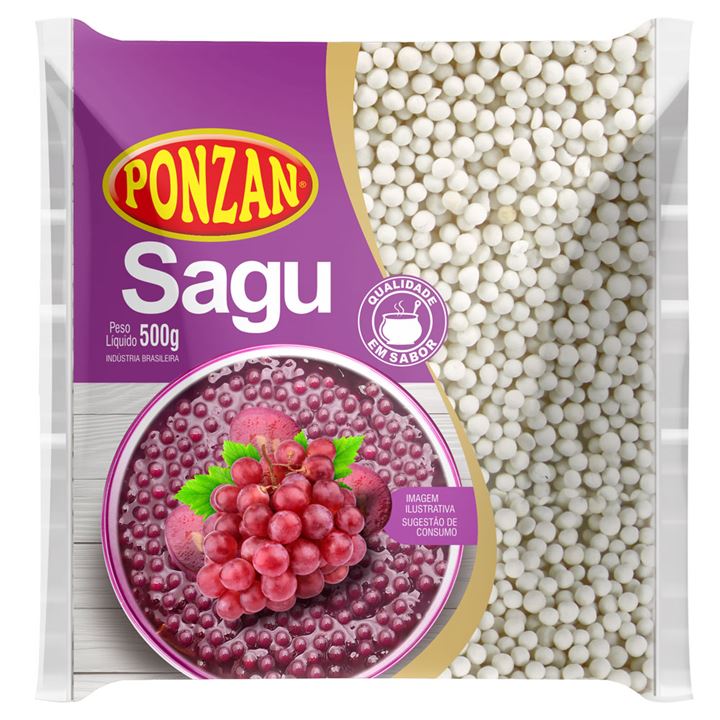 Sagu Ponzan Fardo 12x500g | Dia Distribuição