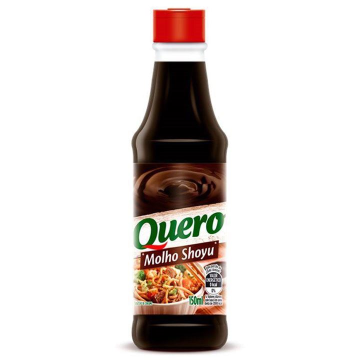 Molho Shoyu Quero Pet Caixa 24x150ml | Dia Distribuição